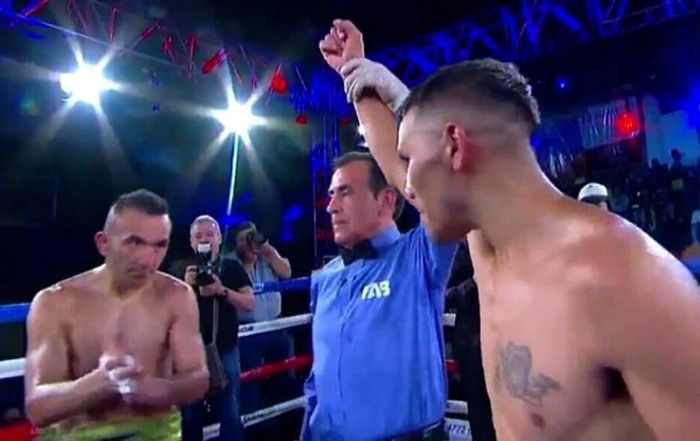 Narváez perdió por primera vez en el país y resignó el título ...