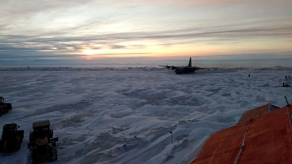 Antártida: aterrizó en la Base Marambio el primer vuelo desde el ...