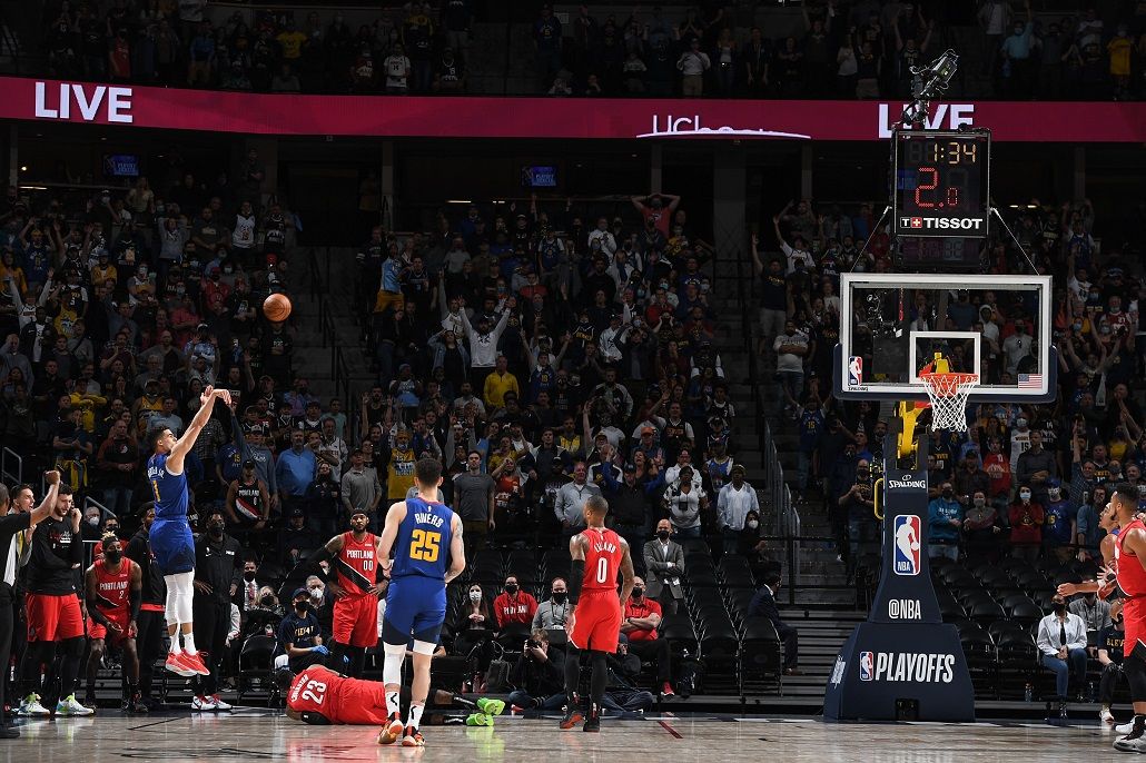 NBA: Denver le ganó a Portland en doble suplementario y sacó ventaja en ...
