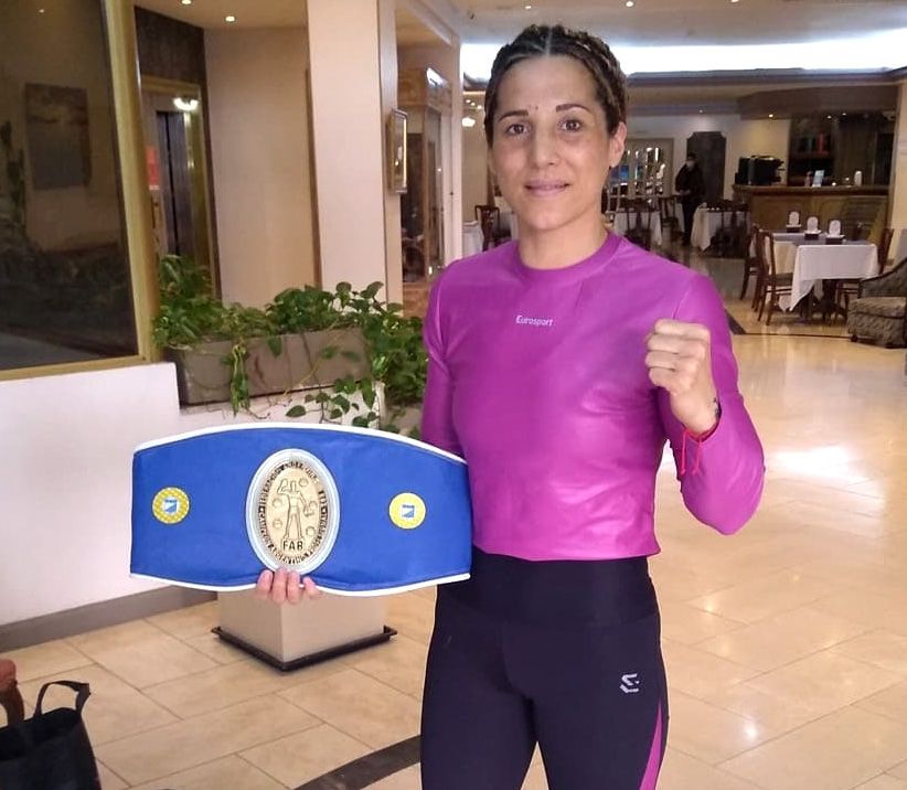 Soledad Matthysse recuperó el título argentino pluma