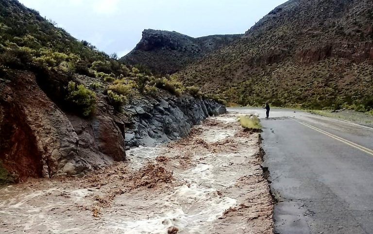 Se habilitó la Ruta 25, pero sigue cortado el tramo Gaiman-Dolavon