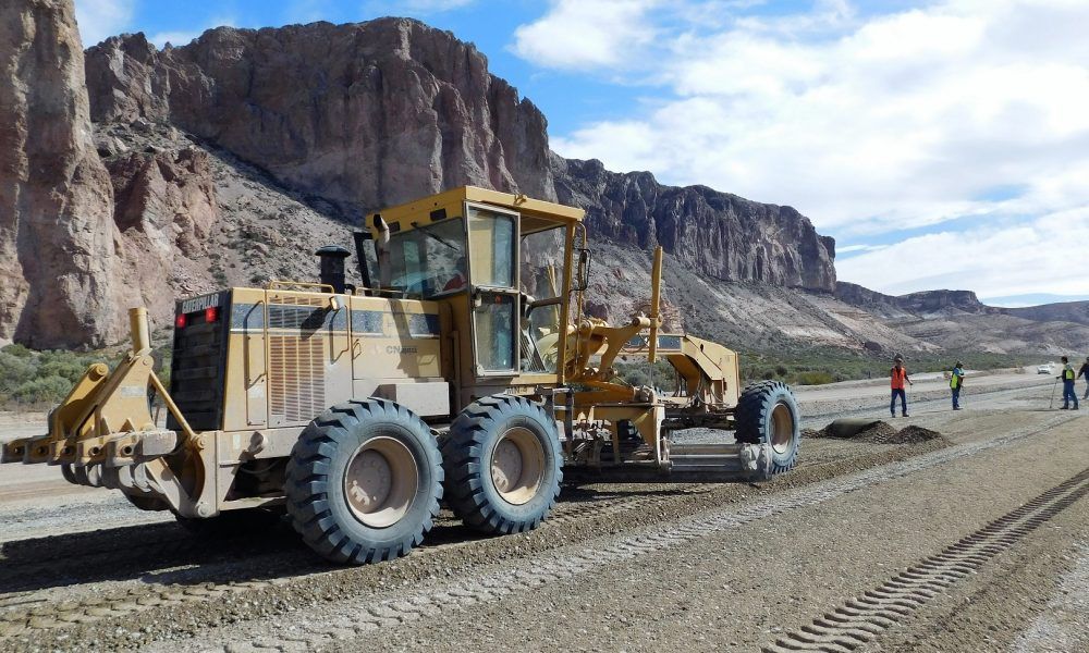 Avanza la repavimentación de la Ruta 25, entre Las Plumas y Los Altares ...