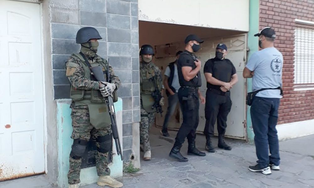 Allanamiento por “narcomenudeo” en Trelew Allanamiento por “narcomenudeo” en Trelew