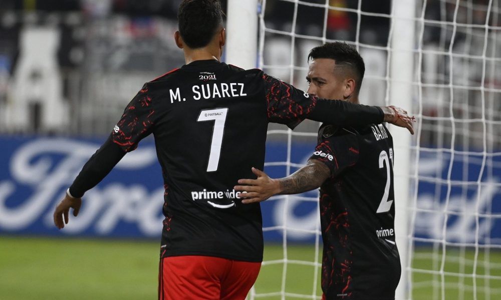 River le ganó 2-1 a Colo Colo en Chile y quedó como único líder de su ...