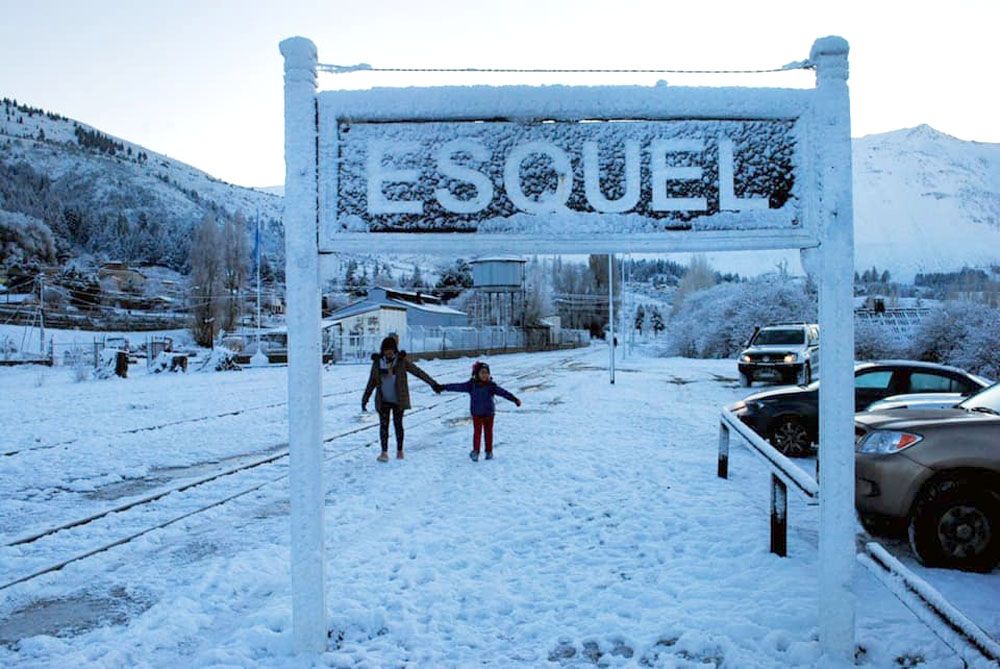 Esquel: “Esta nevada es un buen augurio para la temporada”