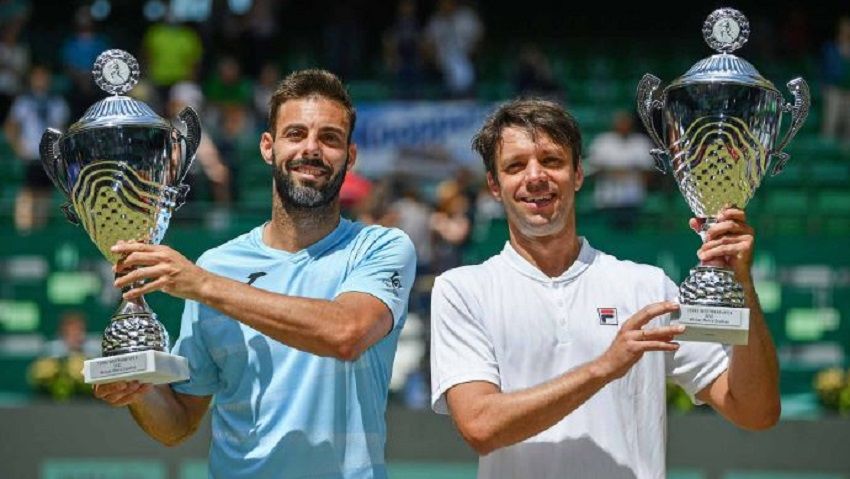 Horacio Zeballos y Marcel Granollers, campeones de dobles sobre el césped del ATP de Halle ...