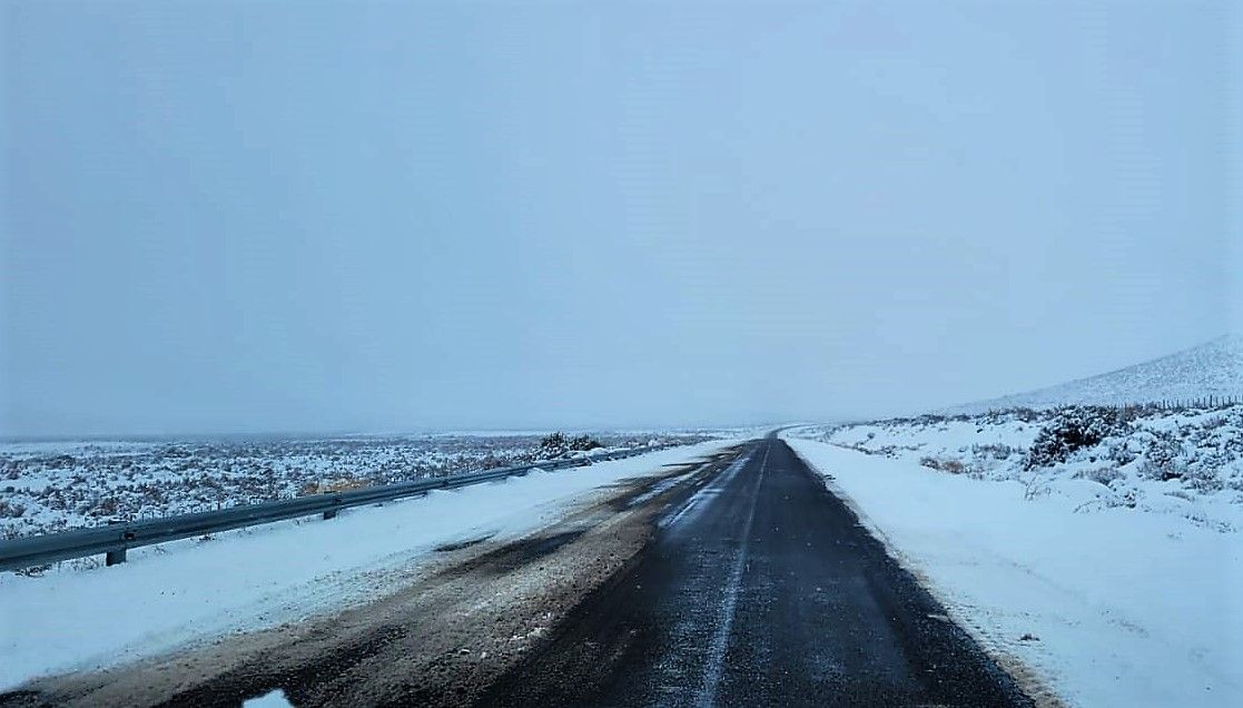 Se habilitó parcialmente la circulación en Ruta 25, entre Dolavon y ...