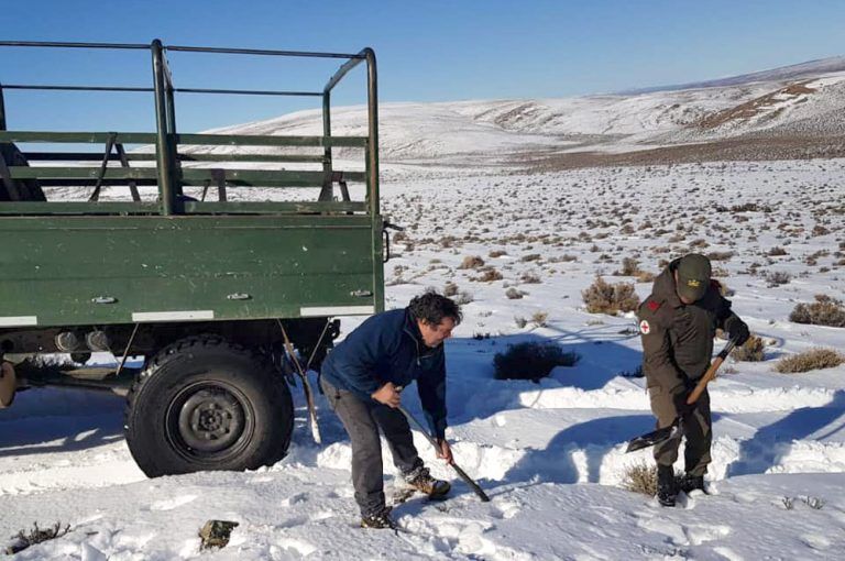 Recorrida y asistencia a pobladores de El Molle