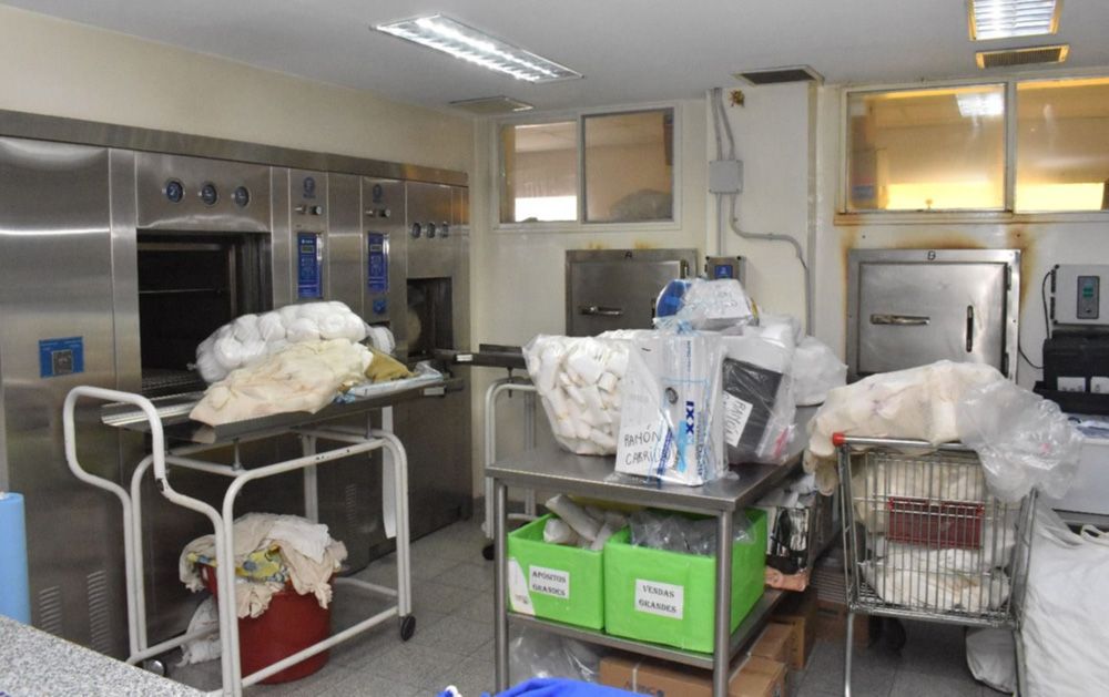 El Hospital gasta más de $ 1 millón en lavandería porque no se ...