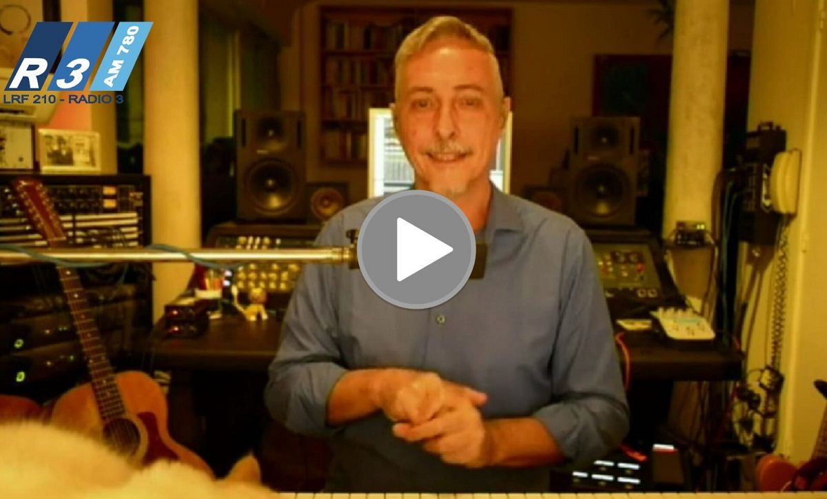 Pedro Aznar con Radio 3 antes de llegar a Trelew "La música en los ...