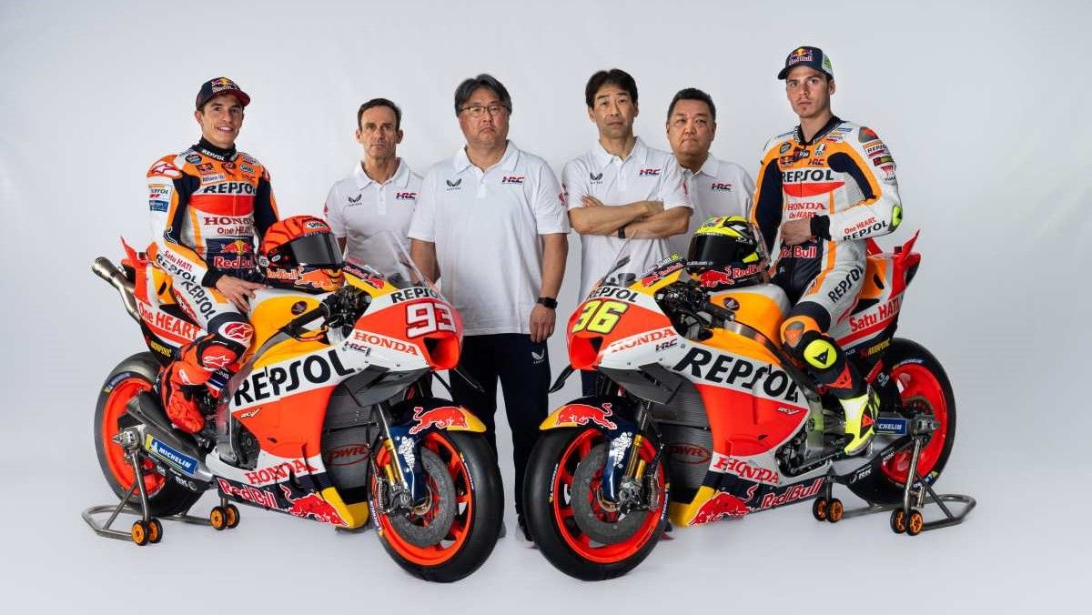 El Team Repsol Honda 2023 presenta su gran esperanza con Marc Márquez y ...