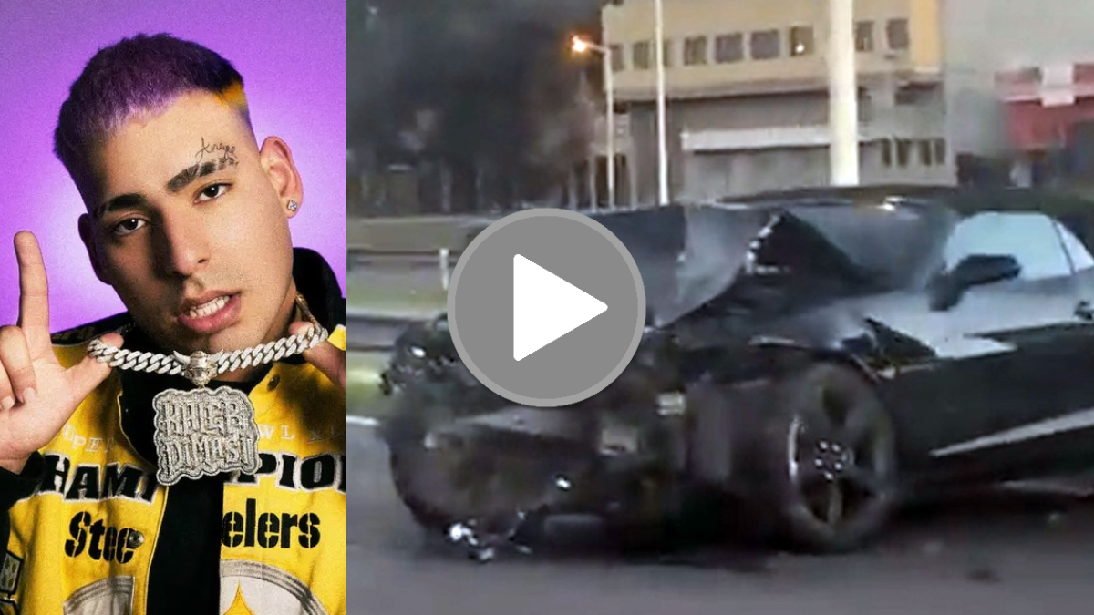 VIDEO: Kaleb Di Masi sufrió un accidente y aseguró que se salvó de ...