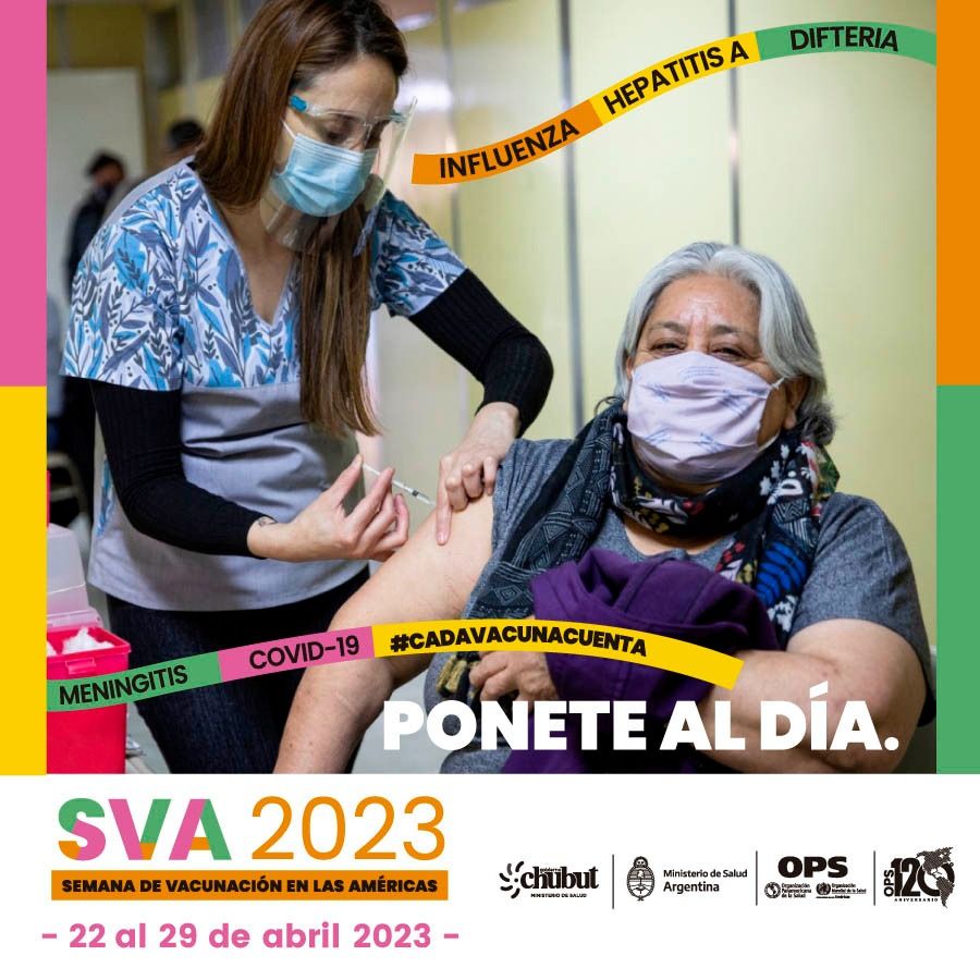 Actividades Por La Semana De Vacunación De Las Américas 2023 En Chubut