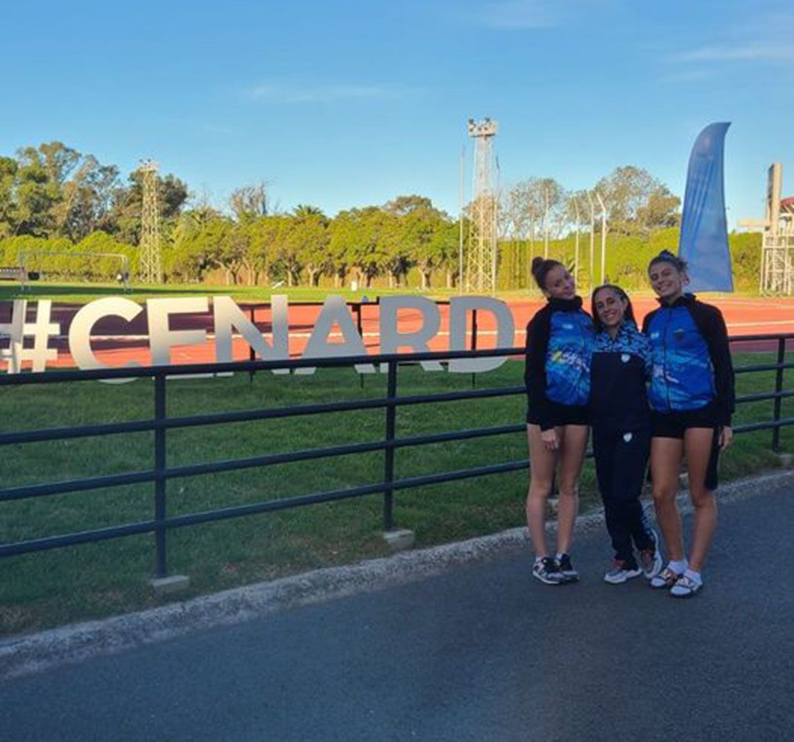 Jóvenes chubutenses en la Selección Nacional de Gimnasia