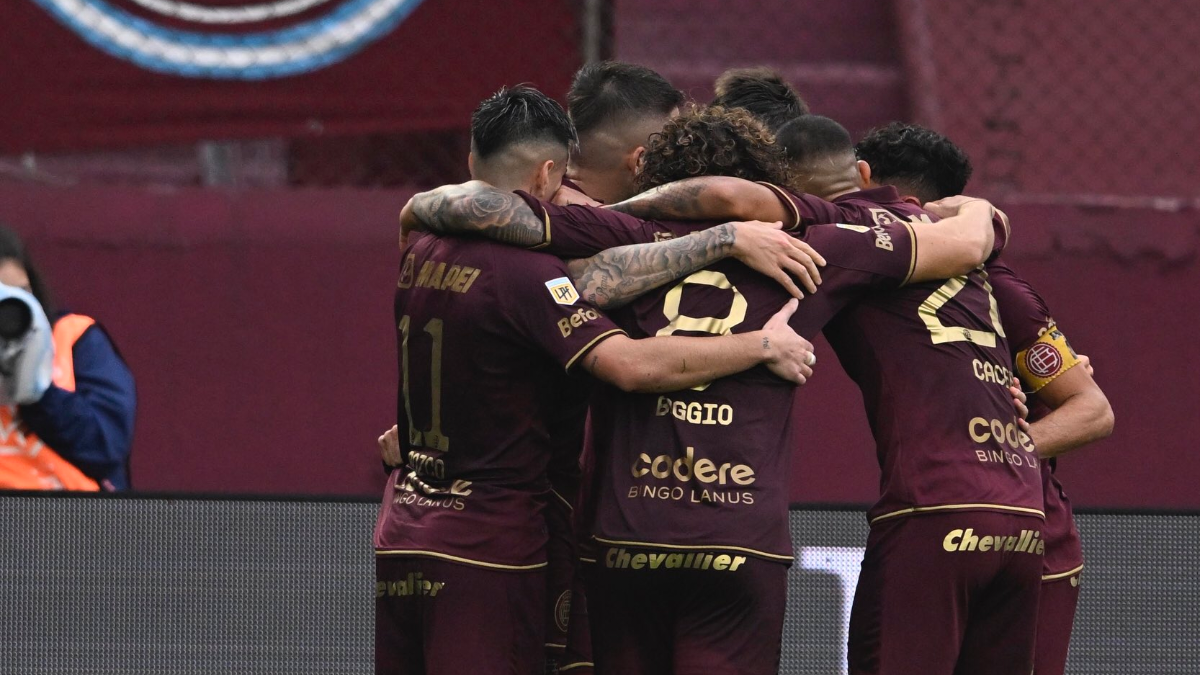 MIRÁ EL VIDEO | Lanús venció a Huracán y se acerca a la punta de la ...
