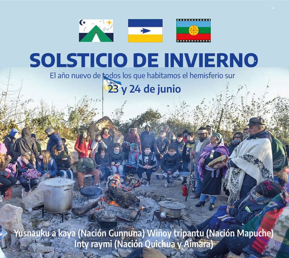Comienza la celebración del solsticio de invierno en Trelew