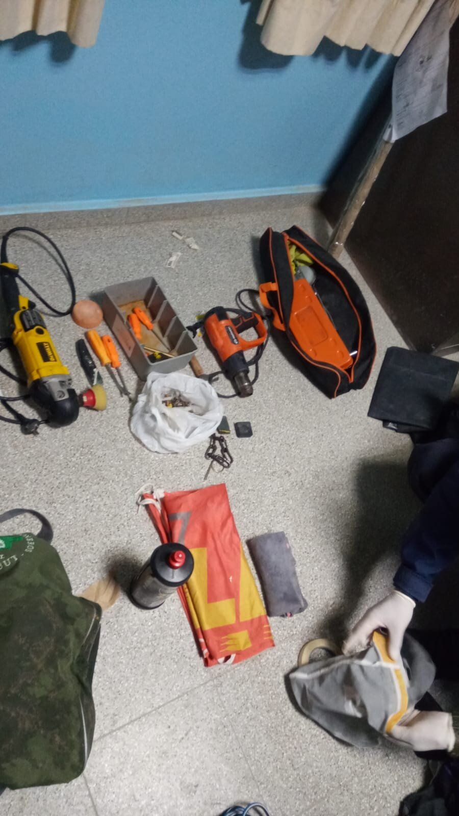 Lo detuvieron tras intentar robar una gran cantidad de herramientas