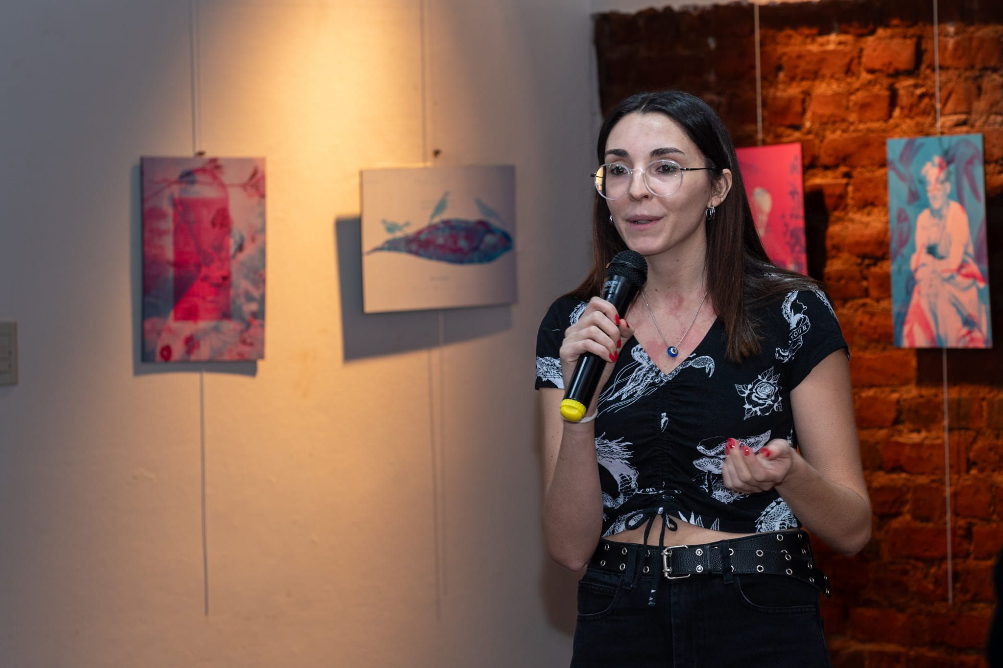 La artista Martina Mezzetti presenta su muestra "72 minutos" en Gaiman