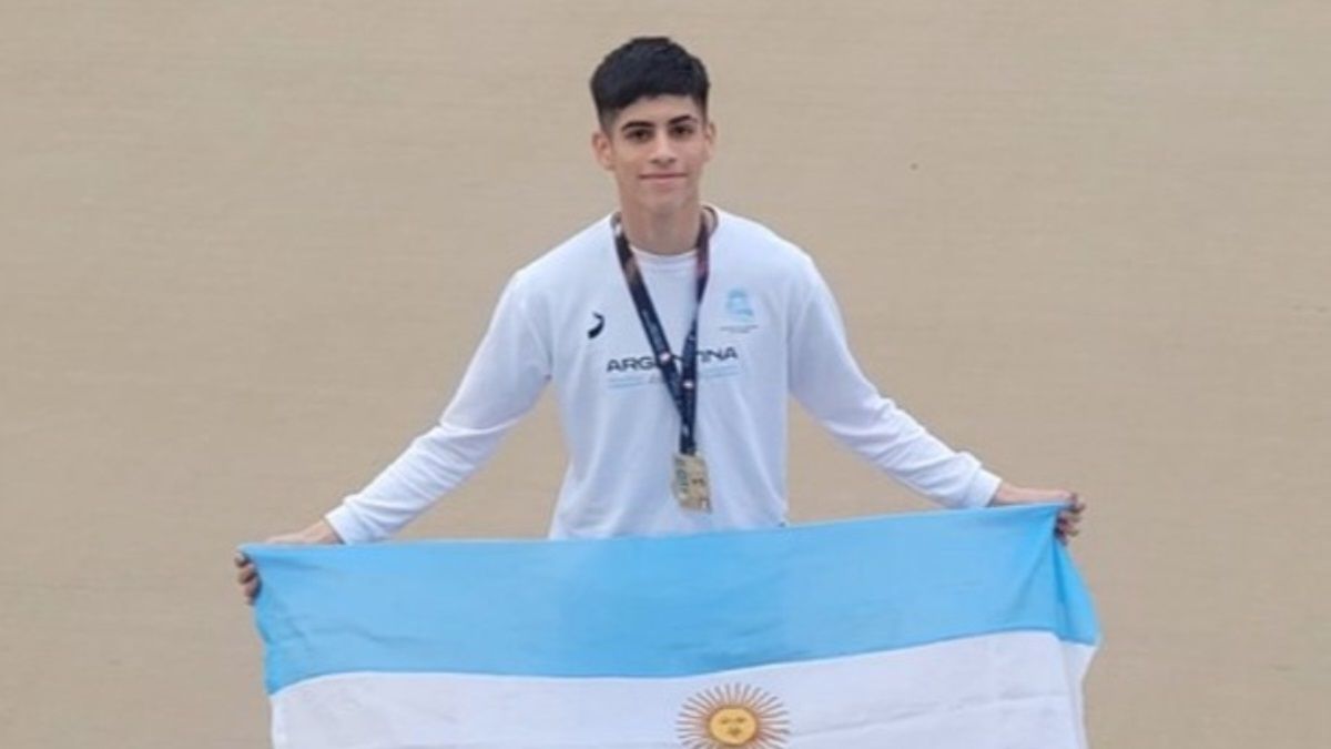 Un chubutense logró el oro en Perú y es récord nacional Sub 18 - Radio ...