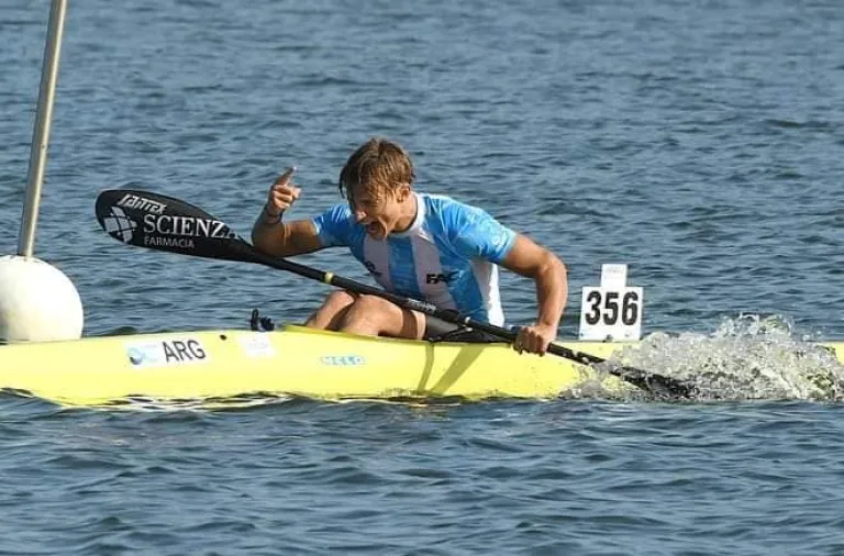 Un patagónico se consagró campeón en el Mundial de Canotaje
