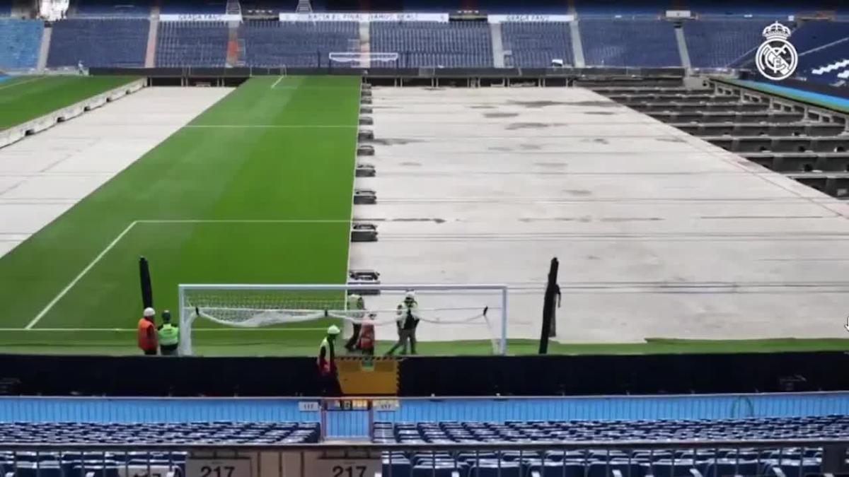 VIDEO | Así es el espectacular nuevo césped retráctil del estadio del ...