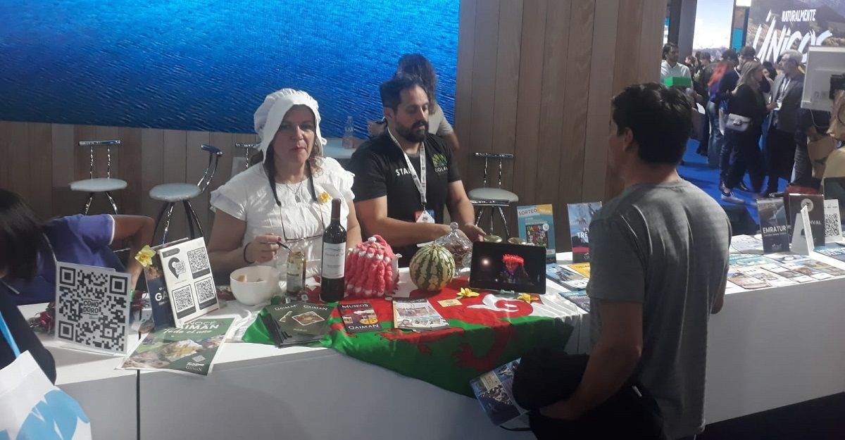 Dolavon se promociona en la Feria Internacional de Turismo de América ...