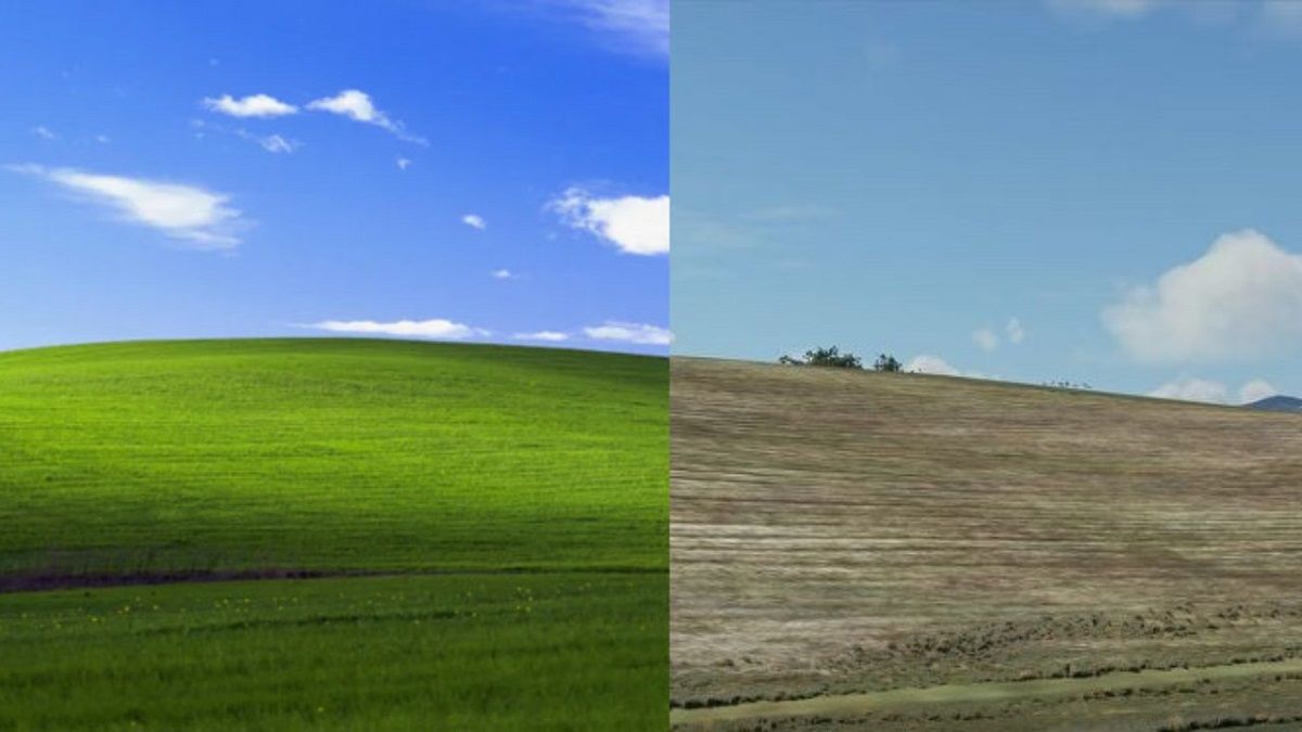 ¿Cómo está hoy el icónico fondo de pantalla de Windows XP? - Radio 3 ...