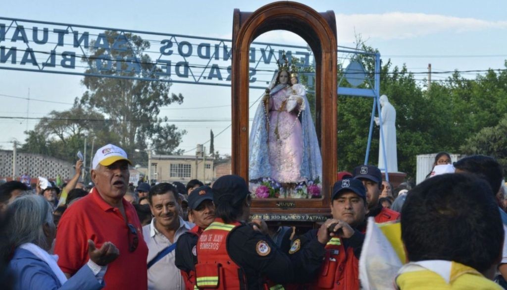 Jujeños comienzan las peregrinaciones al santuario de la virgen de Río ...