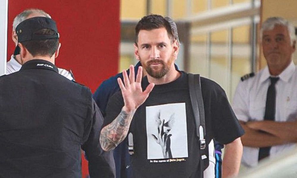 Messi ya está en Argentina para la última doble fecha del año de las ...