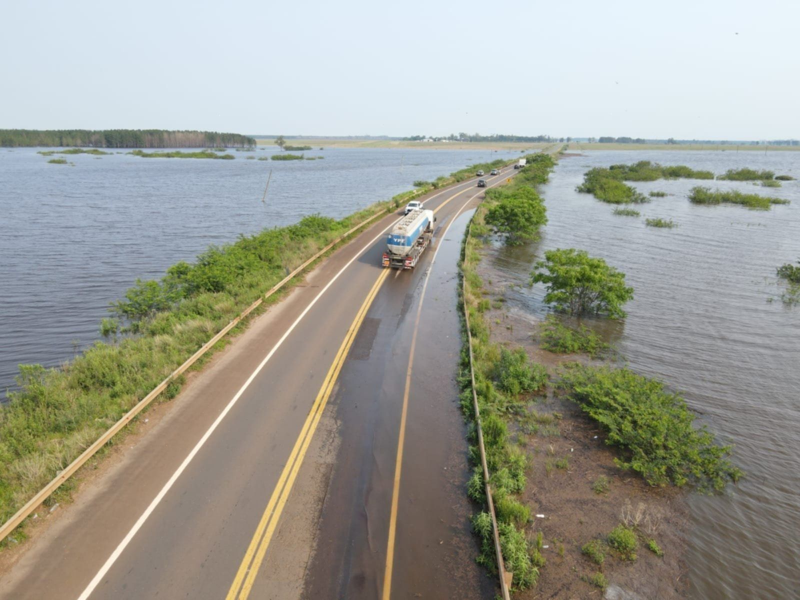 Se complicó la situación de las rutas afectadas por las crecientes de ...