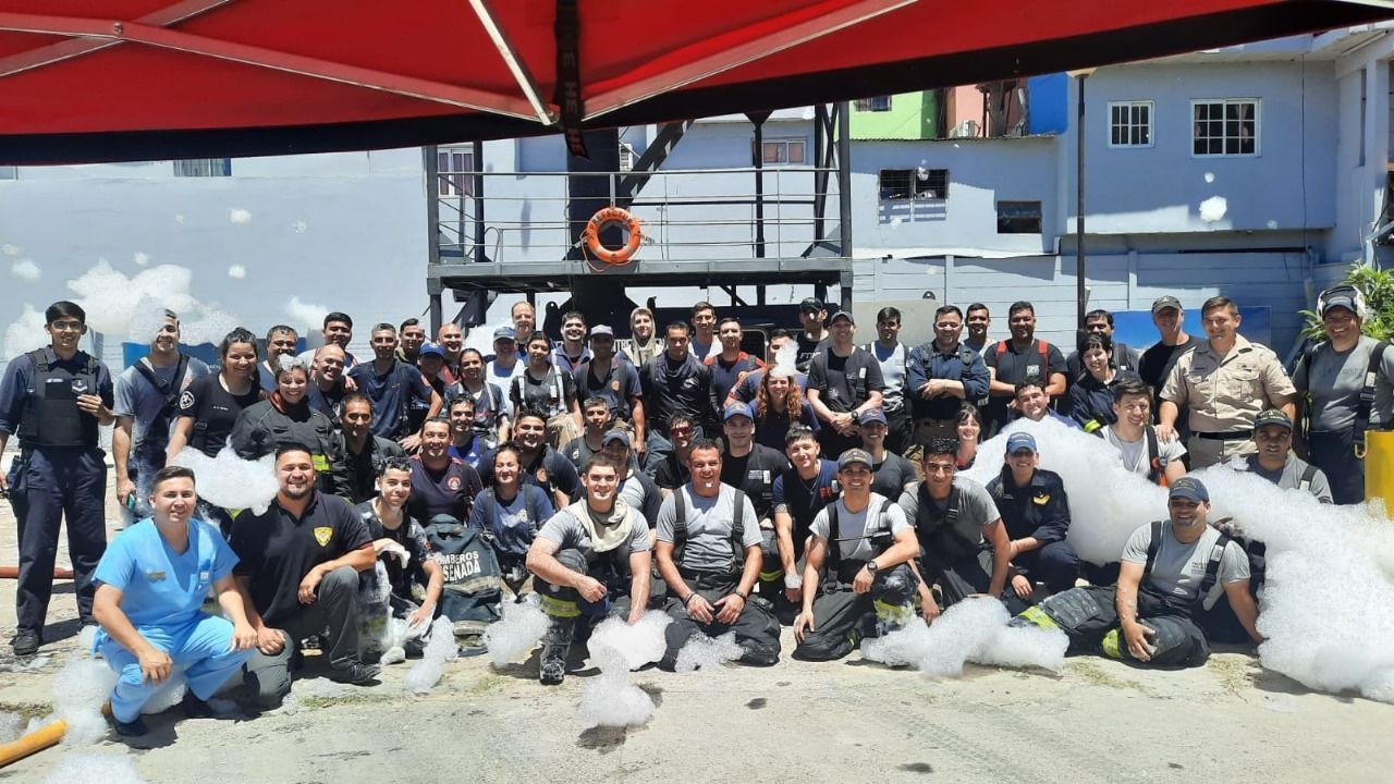 Un bombero de Rawson se capacitó en Seguridad Operativa en Incendios ...