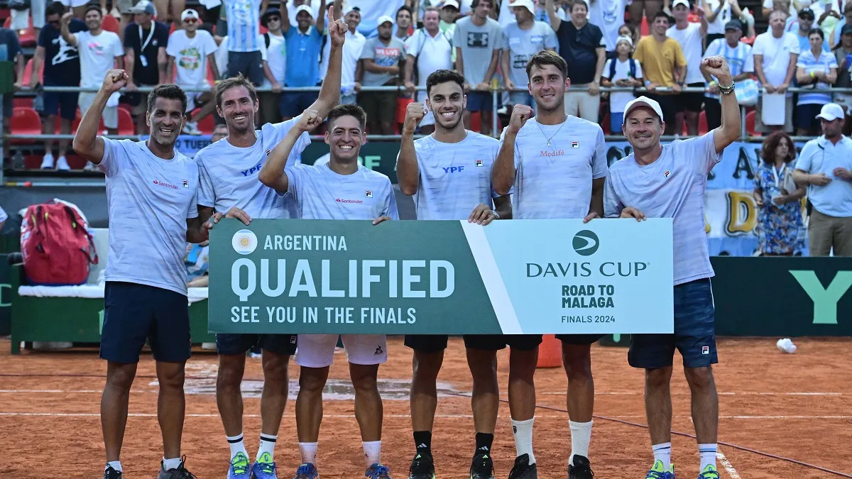 Argentina avanzó a la Fase de Grupos de las Finales de la Copa Davis - Radio 3 Cadena Patagonia