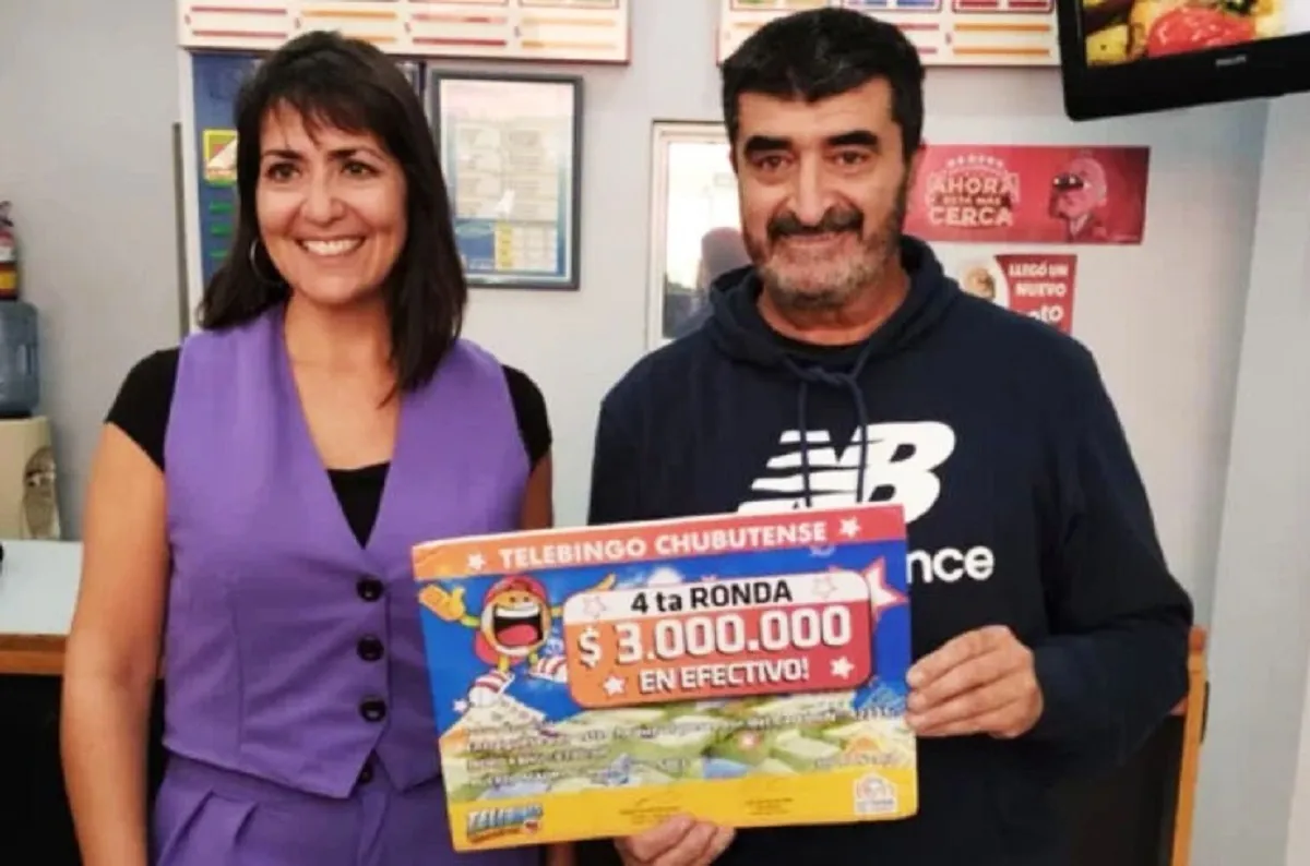 Una jubilada ganó tres millones de pesos en el Telebingo Chubutense ...