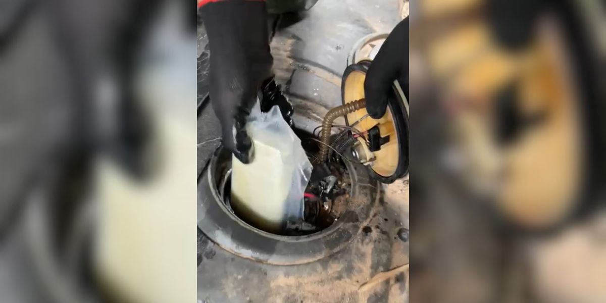Decomisan 31 Kilos De Cocaína Ocultos En Un Tanque De Combustible