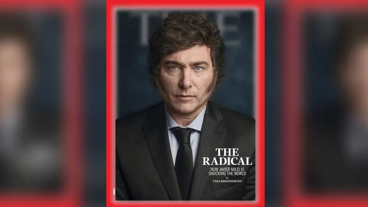 Javier Milei, protagonista en la tapa de la revista Time - Radio 3 ...