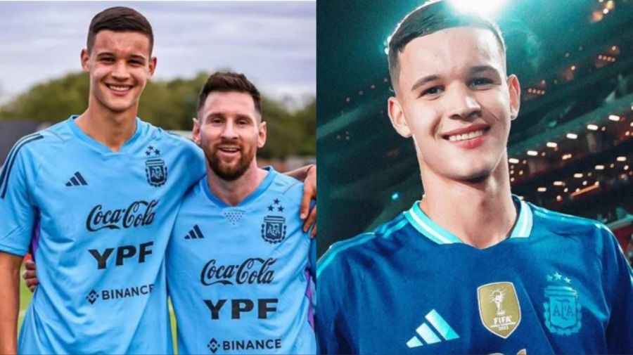 Scaloni podría sorprender con la convocatoria de Valentín Carboni para ...