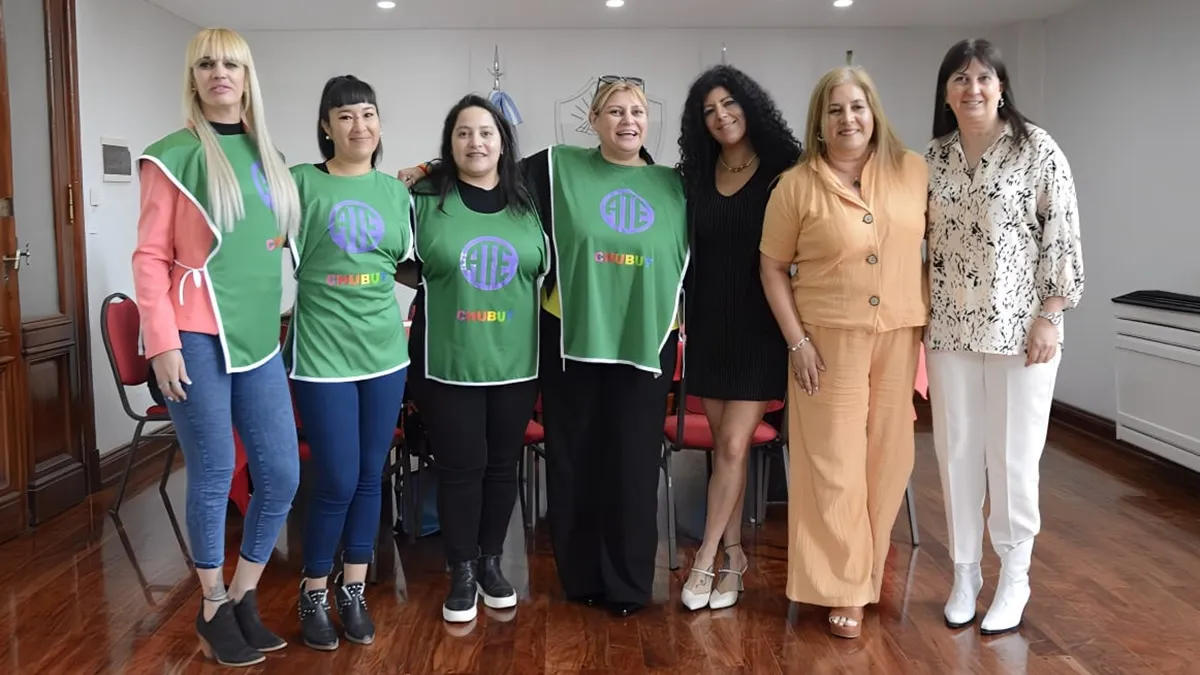 Trelew: Dirigentes de ATE demostraron conformidad por el trabajo de ...