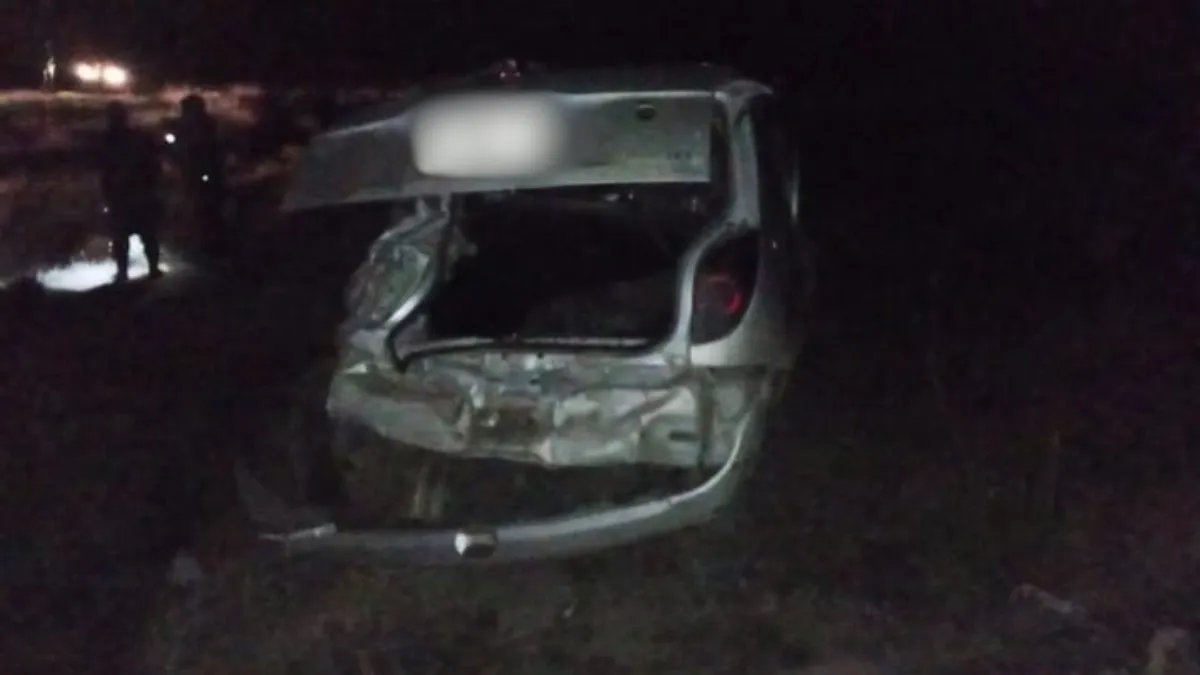 Un vehículo despistó en cercanías de Tecka - Radio 3 Cadena Patagonia