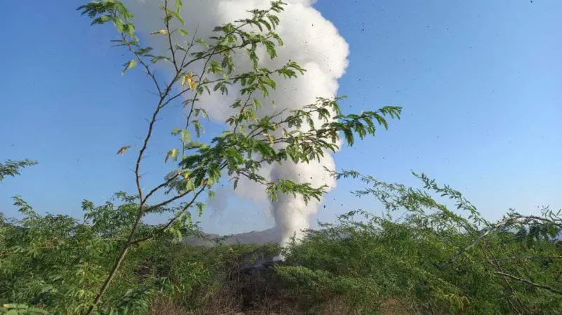 El volcán Dofan en Etiopía muestra signos de erupción y provoca ...