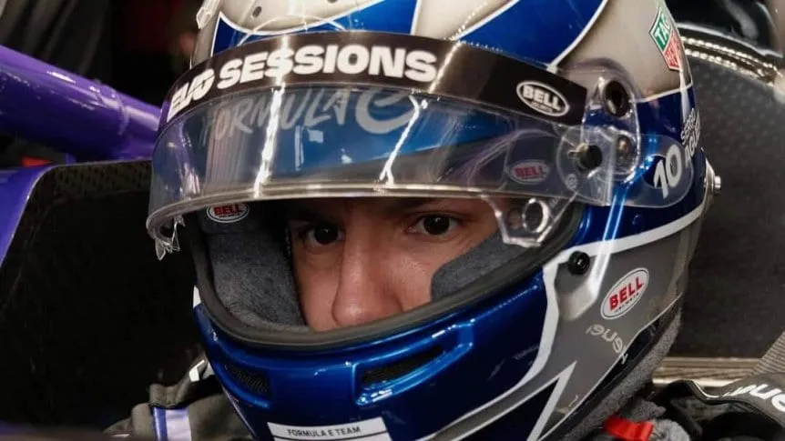 El Kun Agüero hizo su debut en Fórmula E y vivió un curioso momento