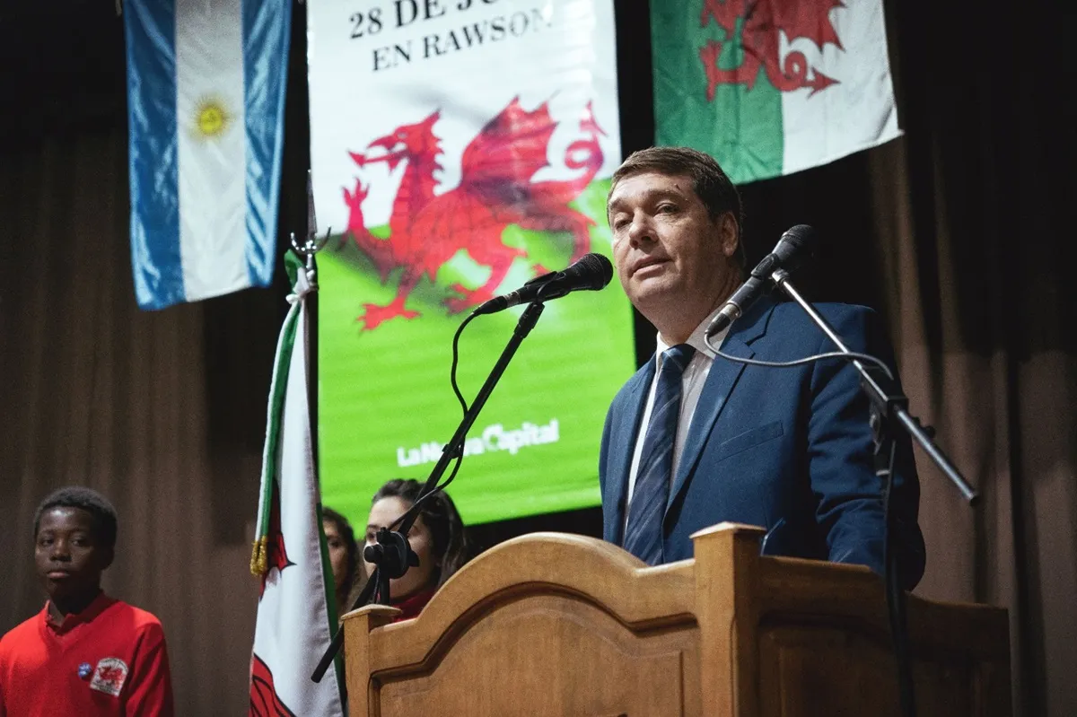Rawson conmemoró el 160° aniversario del desembarco de los colonos ...